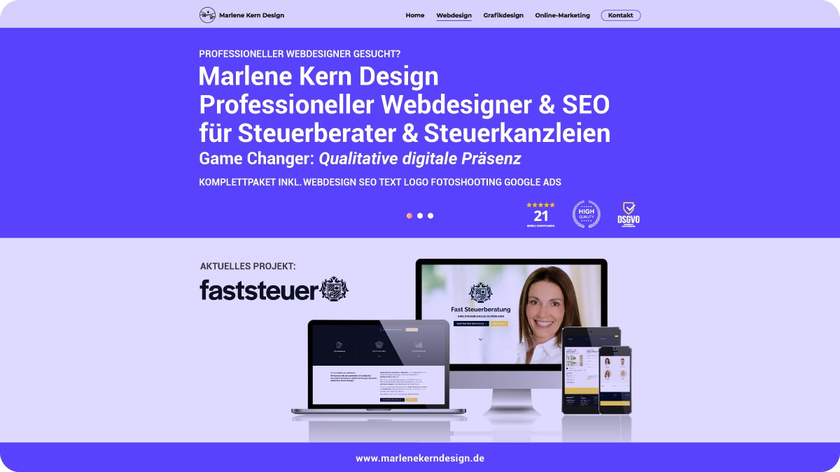 Portfolios | Webdesigner, Grafikdesigner, Online-Marketing Experte